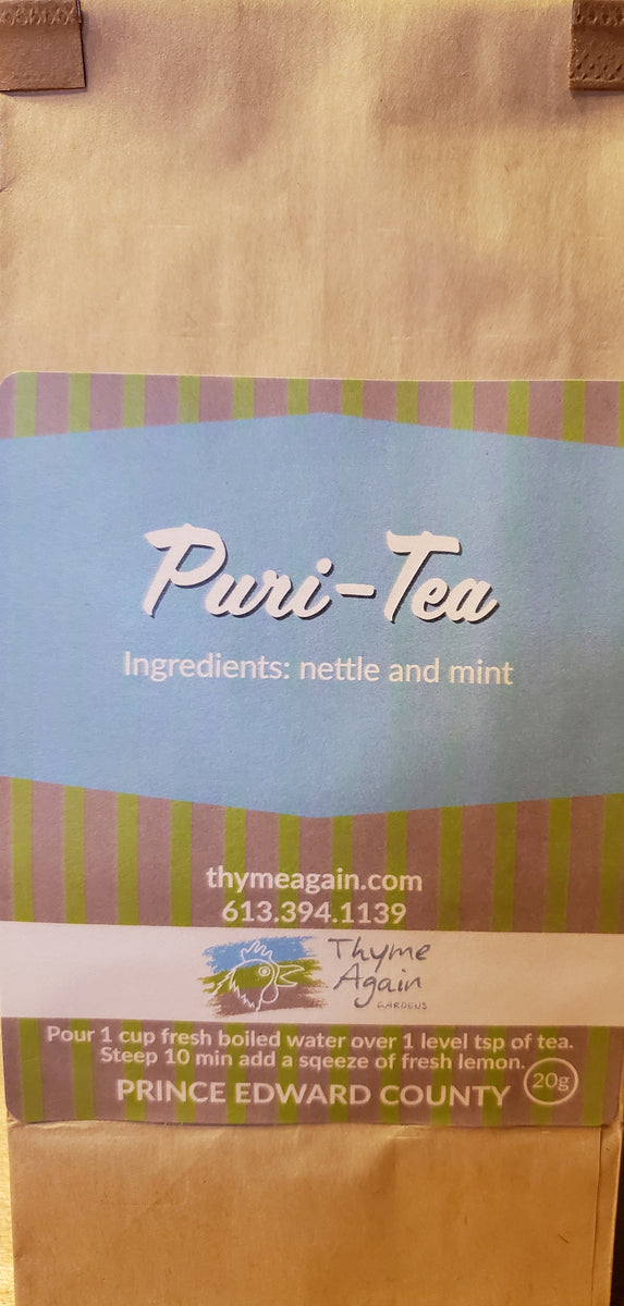 Herbal Tea: Puri-Tea – Thyme Again Gardens